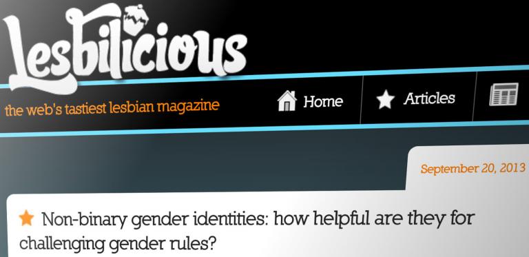 Practical Androgyny – The practicalities of defying binary gender classification